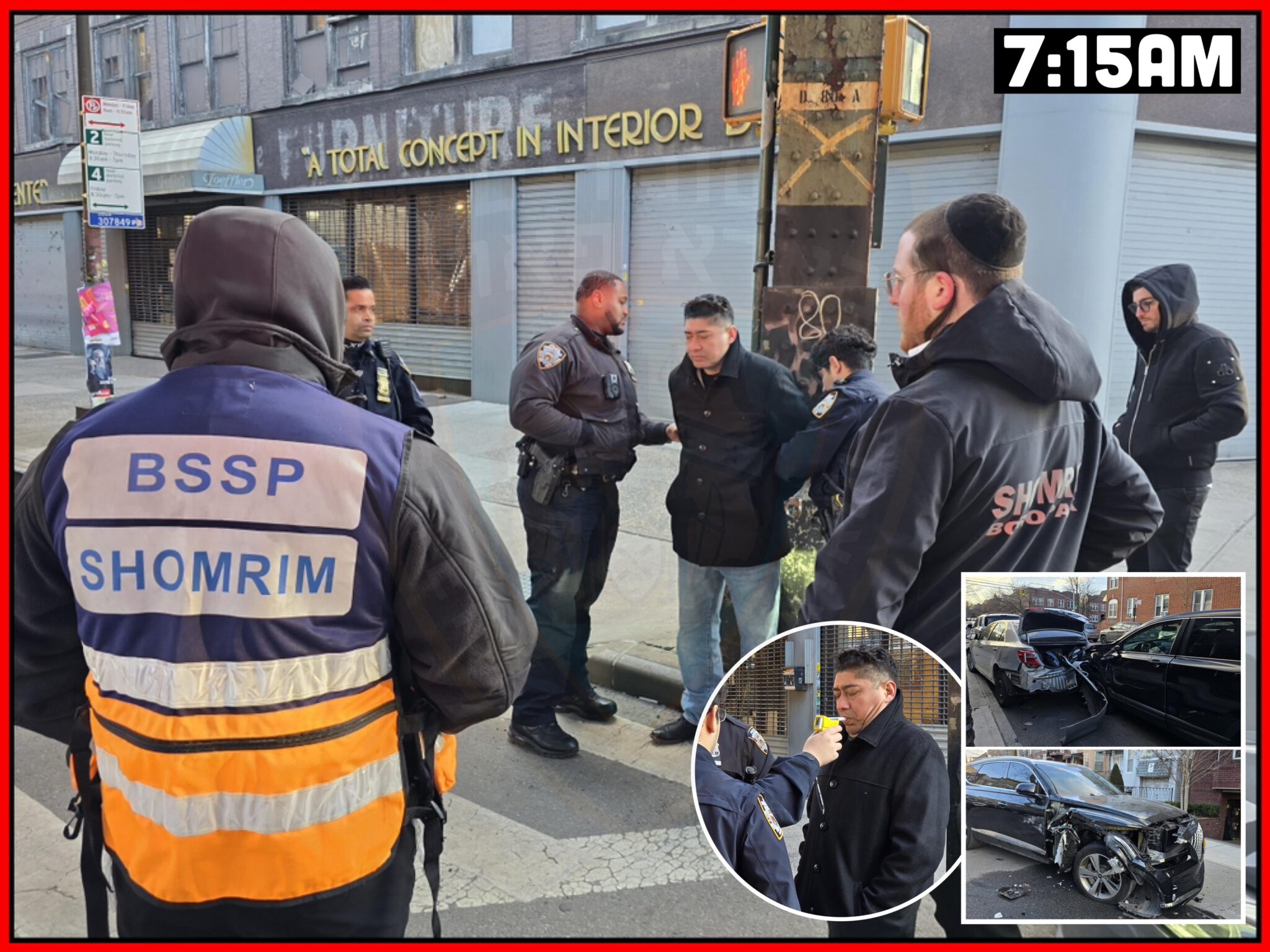 Suspect Crashes Into Four Parked Cars, Flees on Foot Before Arrested by ...